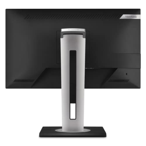 ViewSonic VG2755-2K 24 Inch IPS 1440p Monitor with USB C 3.1, HDMI, DisplayPort and 40 Degree Tilt Ergonomics for Home and Office,Black