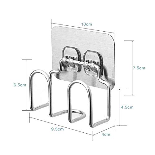 WUDILU Wall-Mounted Stainless Steel Drying Pan Pot Rack Cover Lid Rest Stand Spoon Holder Kitchen Tool