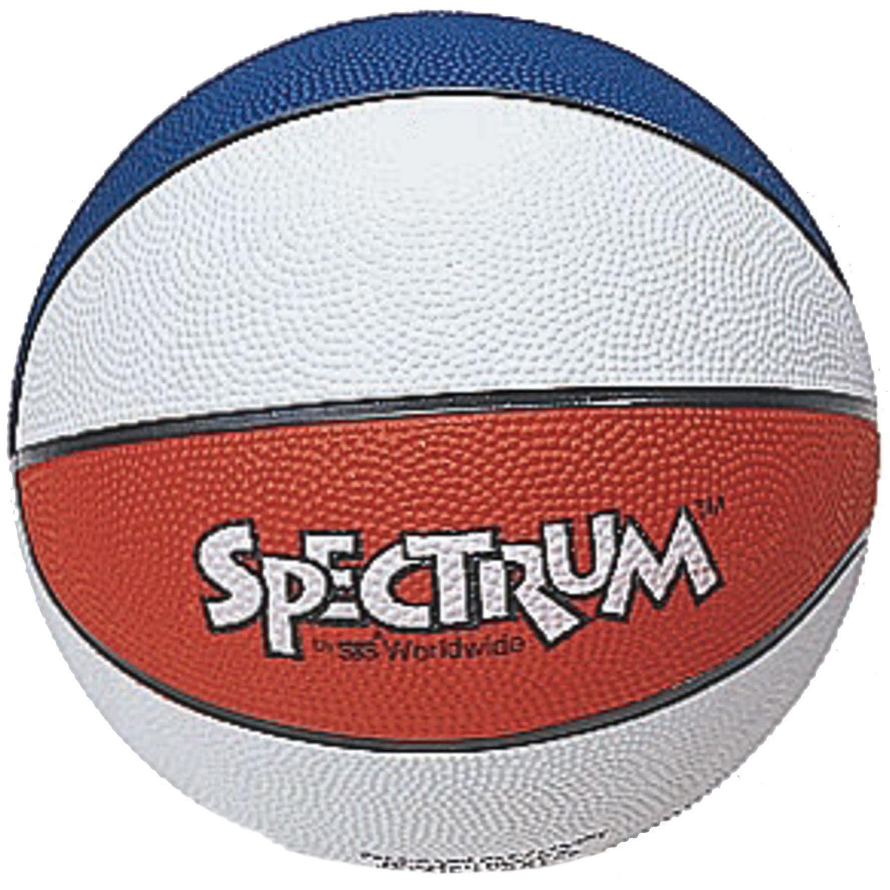 S&S Worldwide Spectrum⢠Red/White/Blue Basketball Official Size, Official