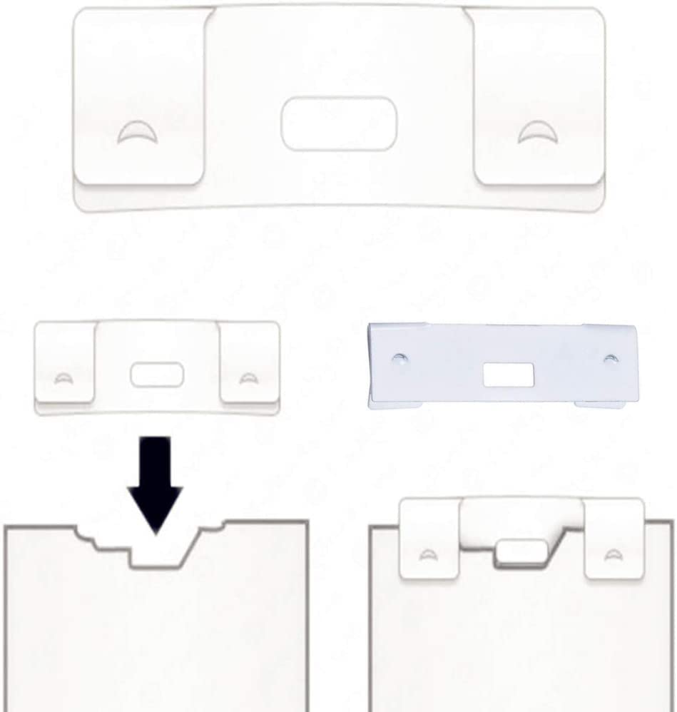 Vertical Blind Repair Vane Savers 12pcs Blind Repair Clip Vertical Blind Repair Tabs, Window Blinds Replacement