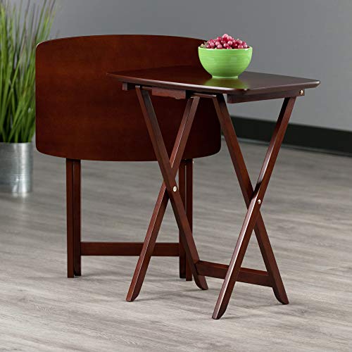 Winsome Wood Darlene, Walnut, 21.65 x 14.96 x 25.51