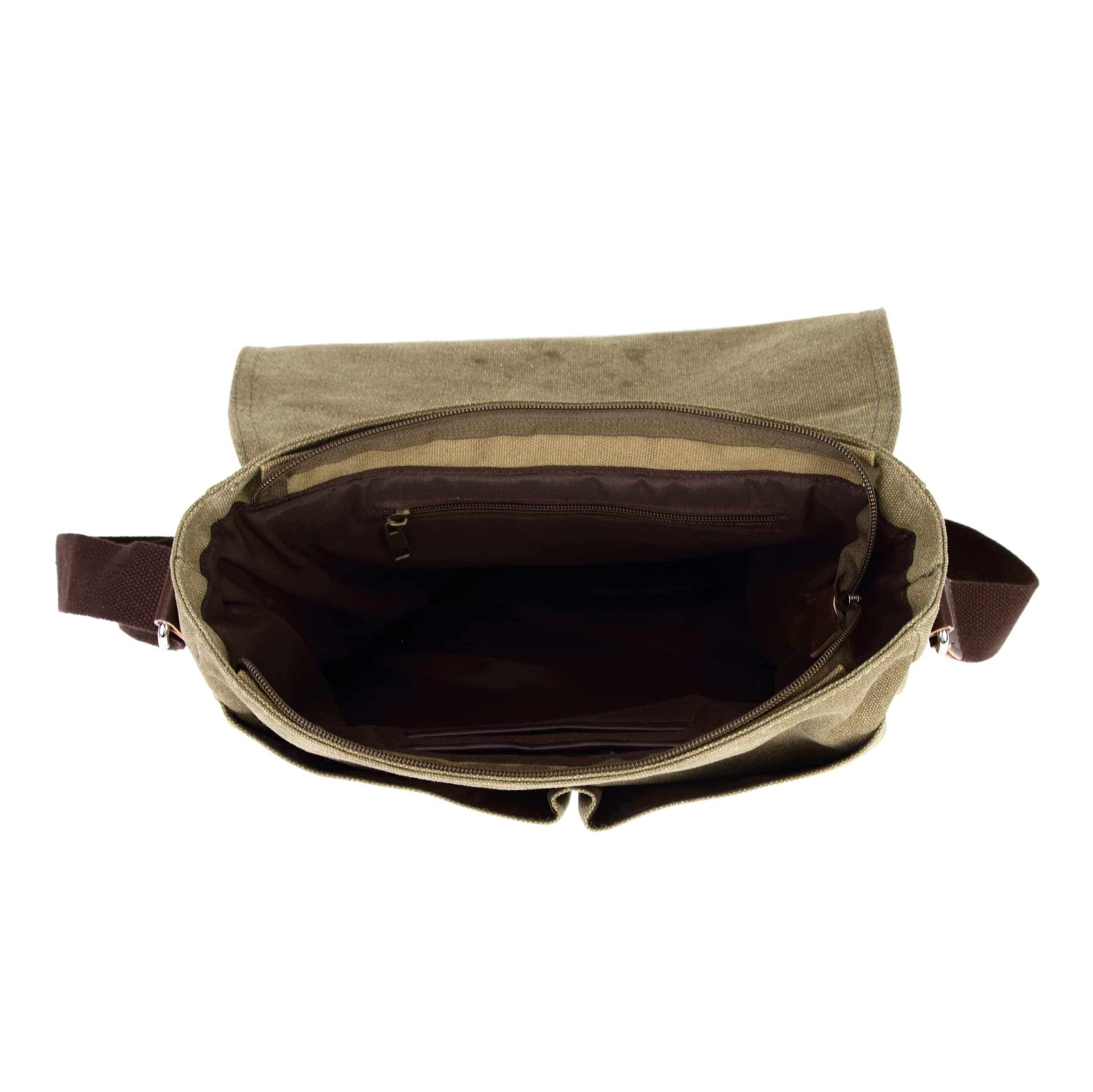 Sechunk Canvas Small Messenger Bag Shoulder bag Cross body bag for men boy