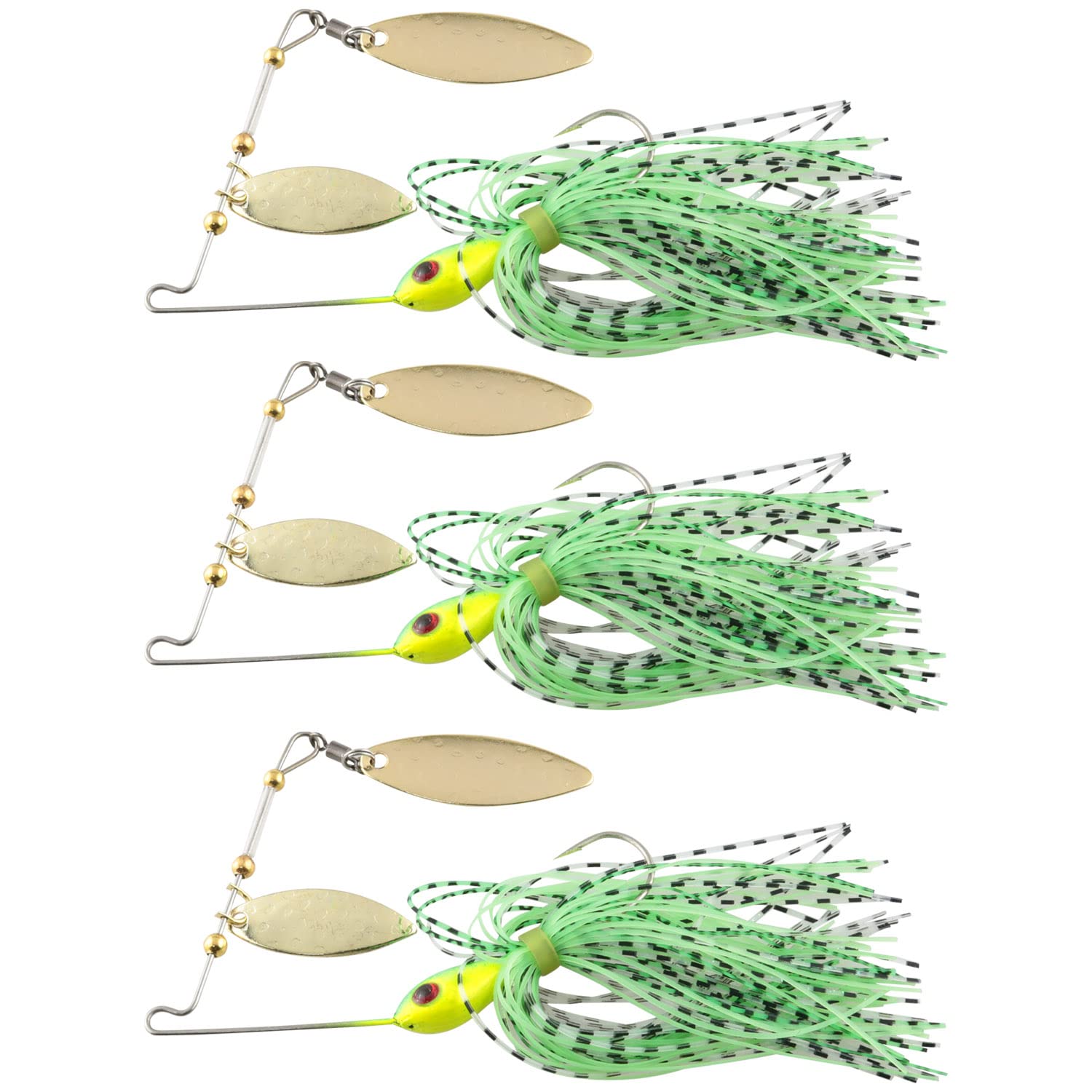 WHYHKJ 3pcs 17g Multicolor Fishing Lure Artificial Bait Metal Sequins Jig Jigging Lure Swimbait Spinnerbait Pike Swivel Fish Tackle Wobbler