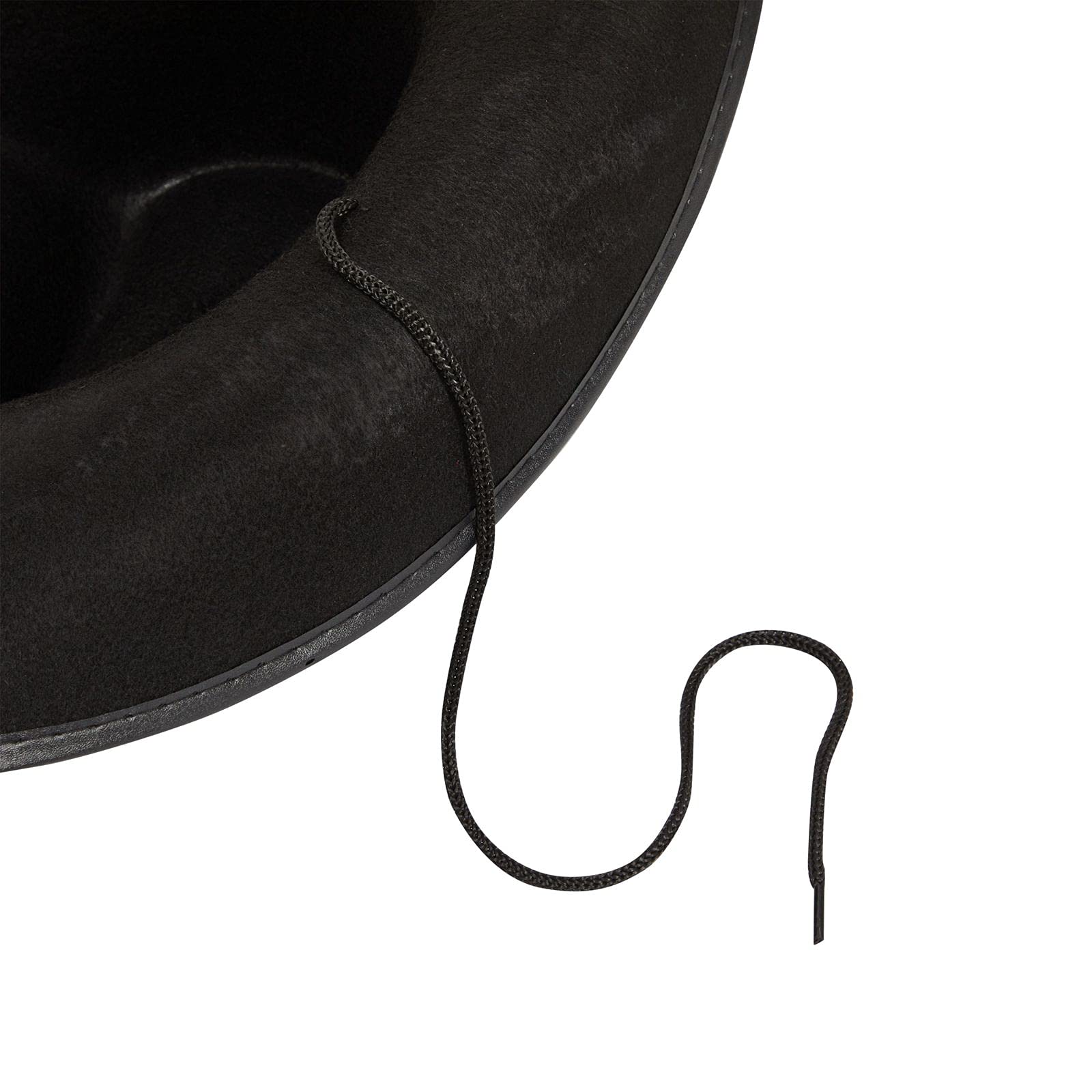 Zodaca Black Cowboy Hat for Men with Silver Star Studs (One Size)