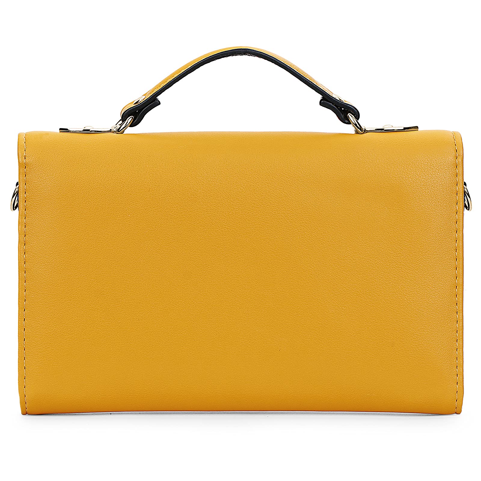 YALUXE Small Purse Clutch for Women Genuine Leather Evening Bag with Detachable Chain