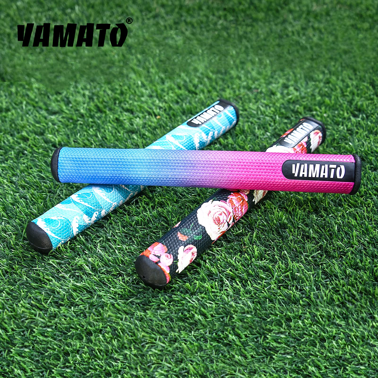 yamato Golf Putter Grips For Women Jumbo Oversize 3.0 Lightweight Golf Grips,Funny Design & Comfortable Feel Cool Lady Golf Club Grips