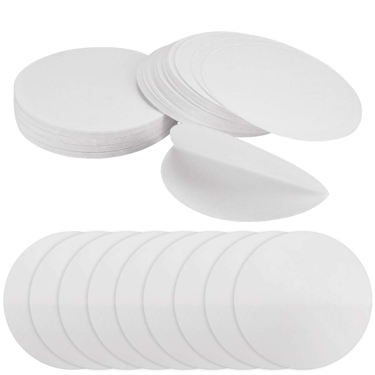 UPlama 200PCS Qualitative Filter Paper Circles,Lab Supply Ashless Quantitative Filter Paper,94mm Diameter Cellulose Filter Paper with 20 Micron Particle Retention Medium Filtration Speed