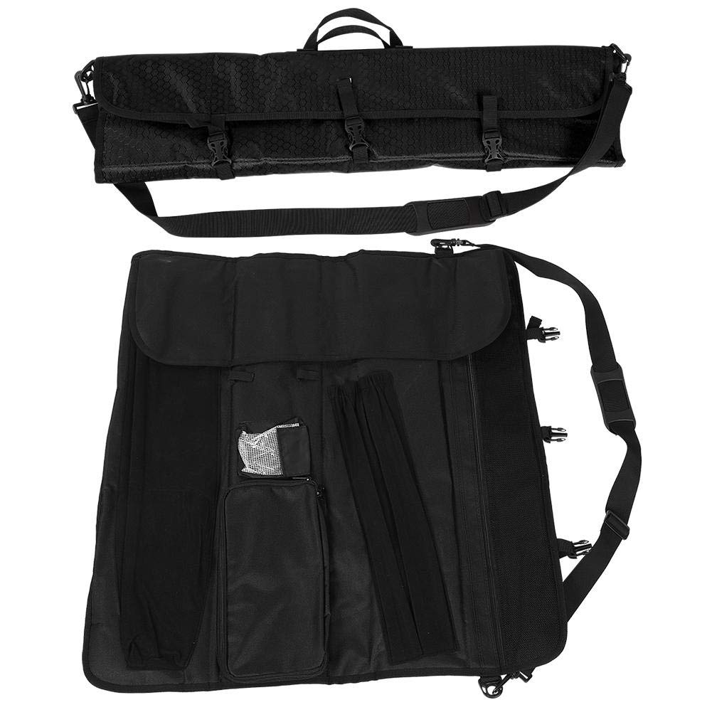 Tihebeyan Recurve Bow Case, Portable Lightweight Arrow Quiver Holder Shoulder Handle Carrying Bag Pouch Bow Target,Universal Take Down Bow Case (Black)