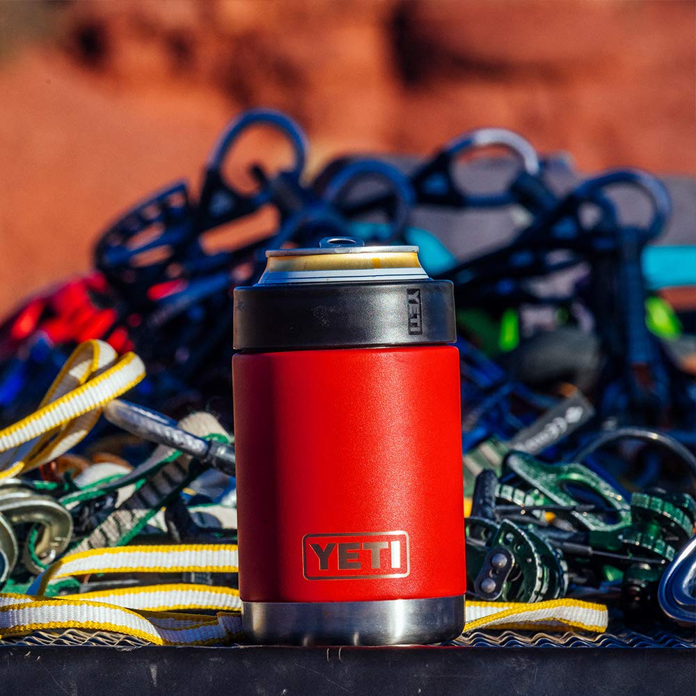 YETI Rambler Colster, Vacuum Insulated, Stainless Steel, River Green