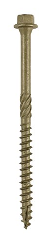 TIMCO Timber Screws – Hex Head – Exterior Green – 6.7 x 100 - Bag of 50pcs