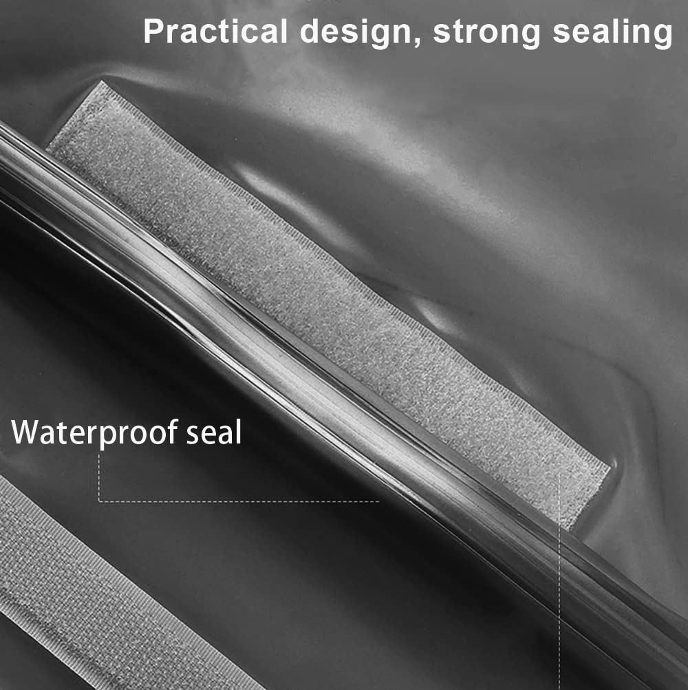 YESPURE 2 PCS Waterproof Pouch Bag with Waist Strap for iPhone 12 Pro Max for iPhone 12 for iPhone 12 Pro for iPhone 12 Mini for iPhone 11 for iPhone 7/8 SE 2020 for Galaxy or Other Any Mobile Phone