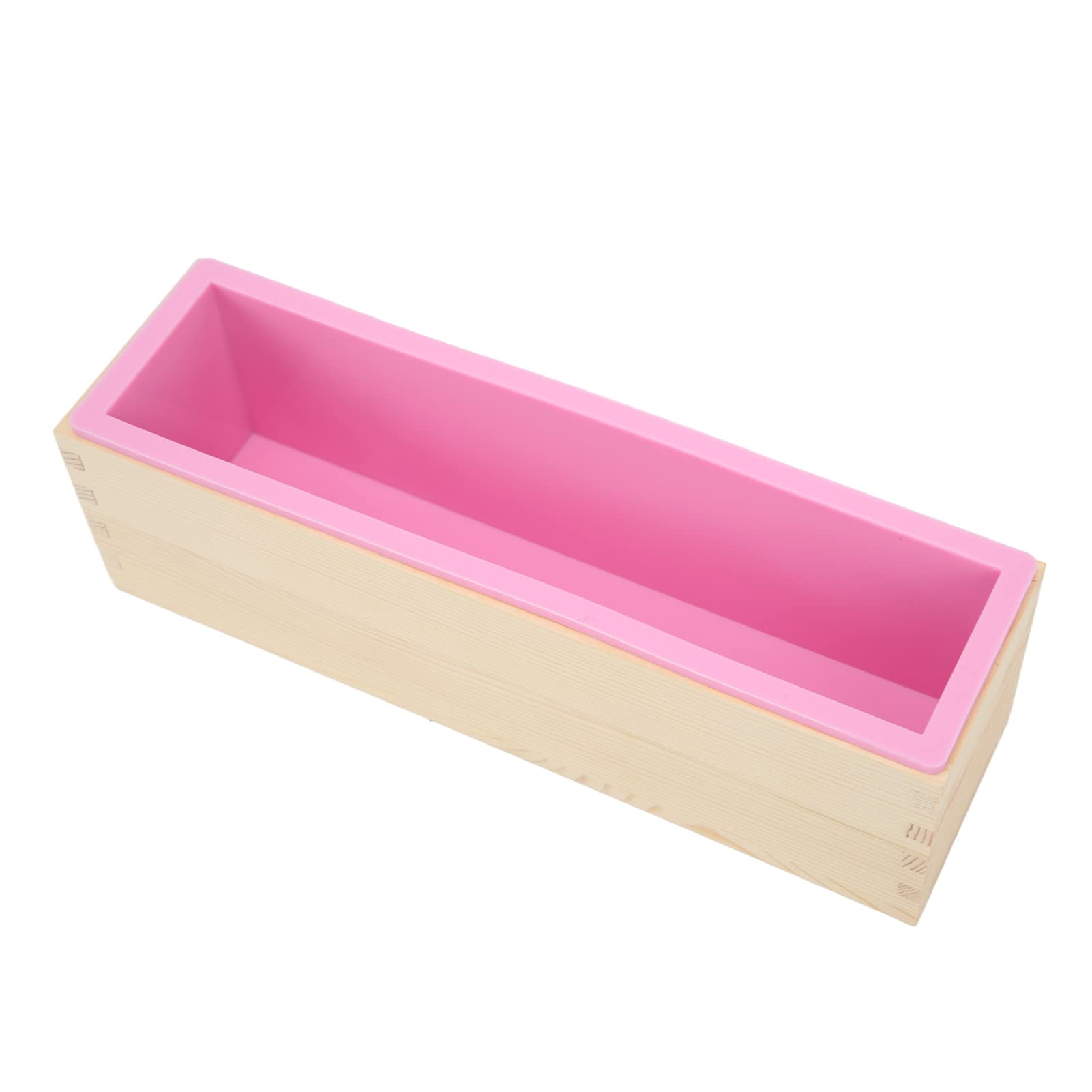 Soap Molds,Soap Molds for Soap Making, Wooden Loaf Soap Cutter Mold, with 1 Pc Silicone Mold 1 Pc Wave Soap Cutter, Soap Making Supplies, Soap Kit, Soap Cutter for Beginner, soap Cutter soap loaf