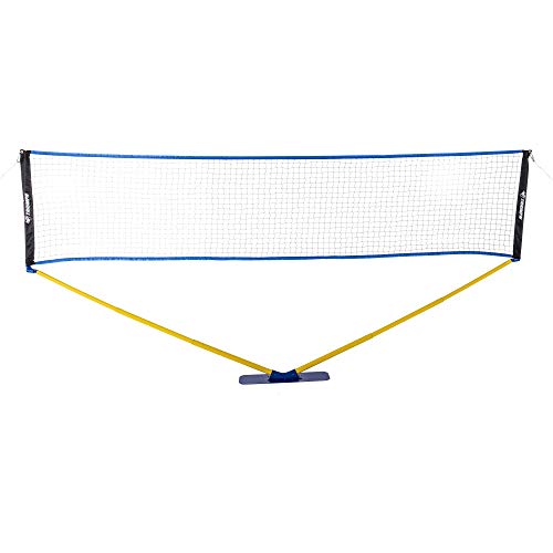 Triumph Sports Multi-Sport Versatile Combo Outdoor Game Net Set Includes Volleyball, Badminton, and Pickleball, Blue (35-7510-2)