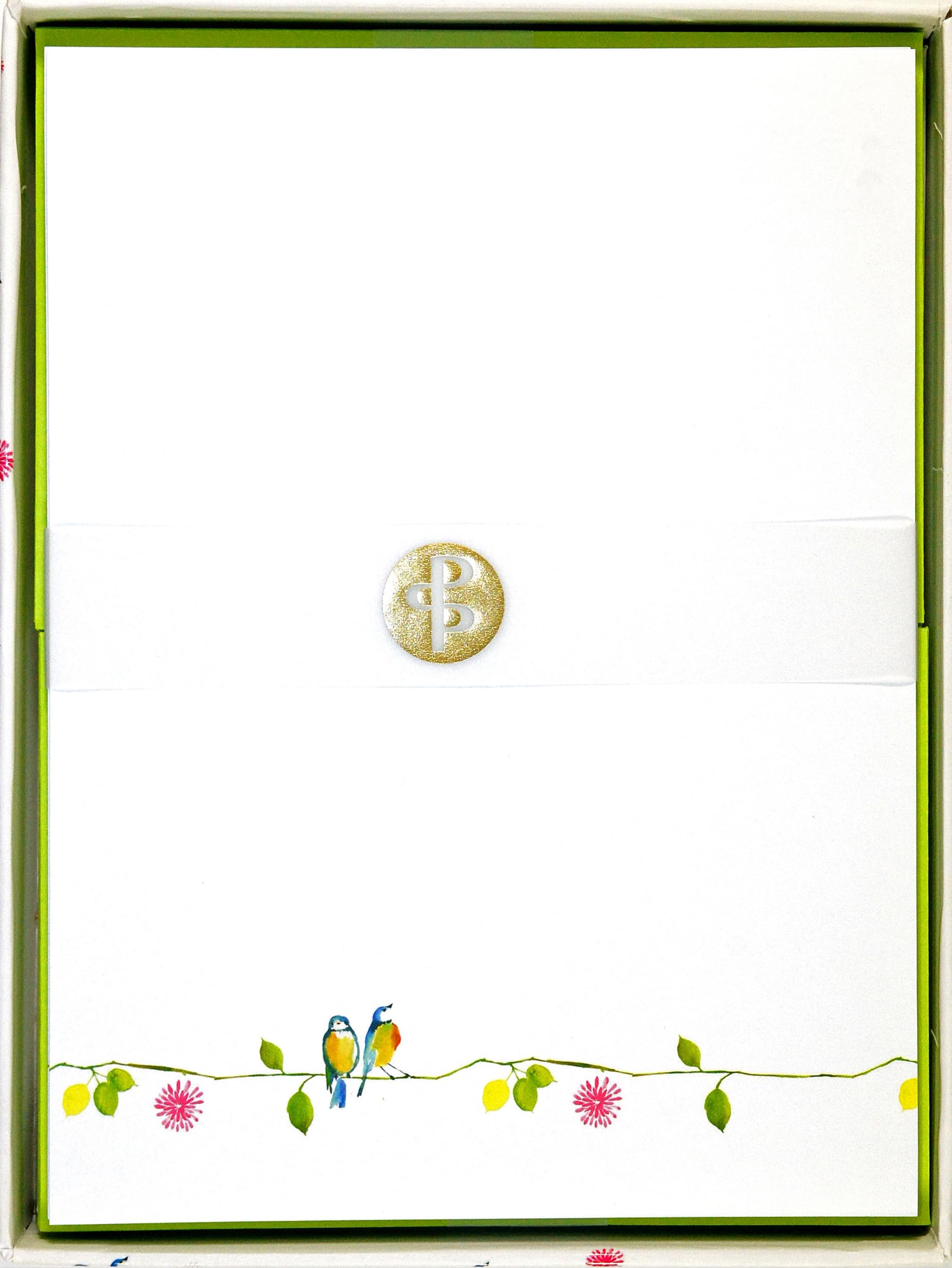 Watercolor Birds Stationery