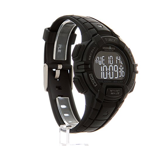 Timex Men's T5K793 Ironman Rugged 30 Full-Size Black Resin Strap Watch