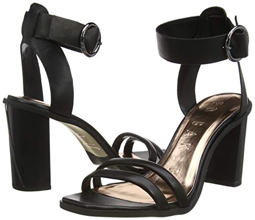 Ted Baker Women's elasana Heeled Sandal, Black, 9.5 M US