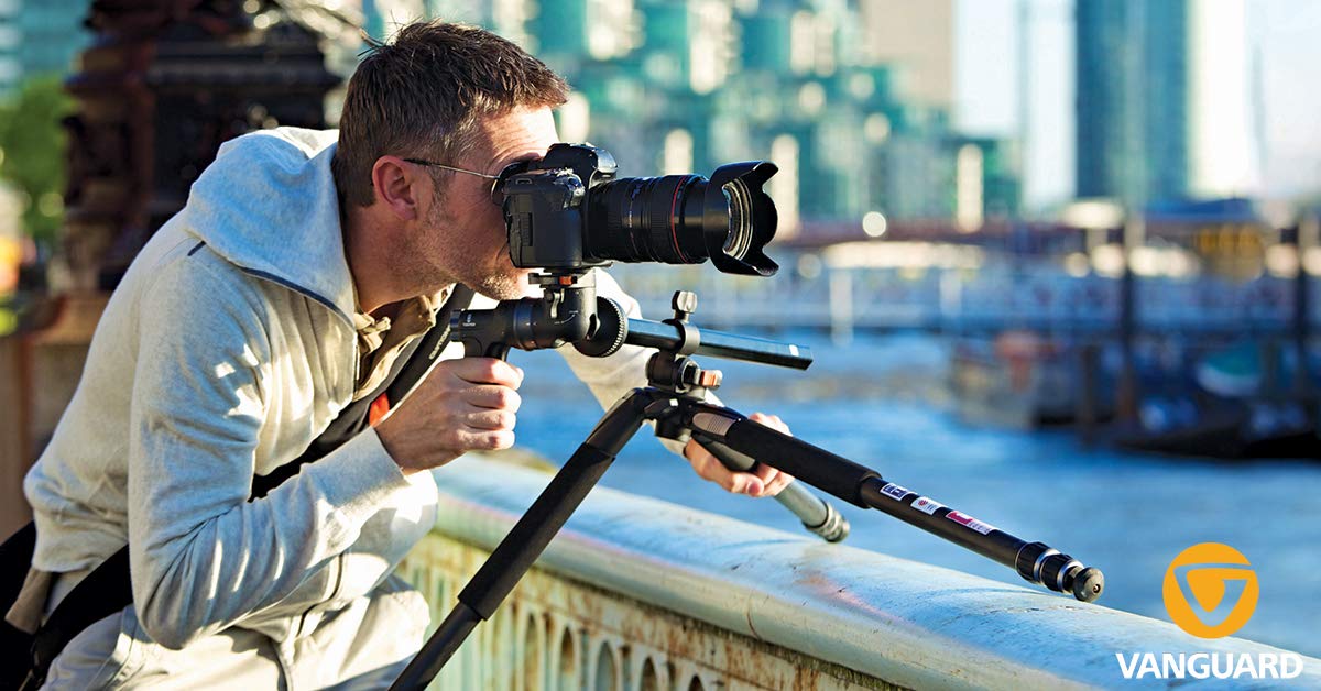 Vanguard Alta Pro 263AGH Aluminum Tripod with GH-100 Grip Head for Sony, Nikon, Canon DSLR Cameras,Black