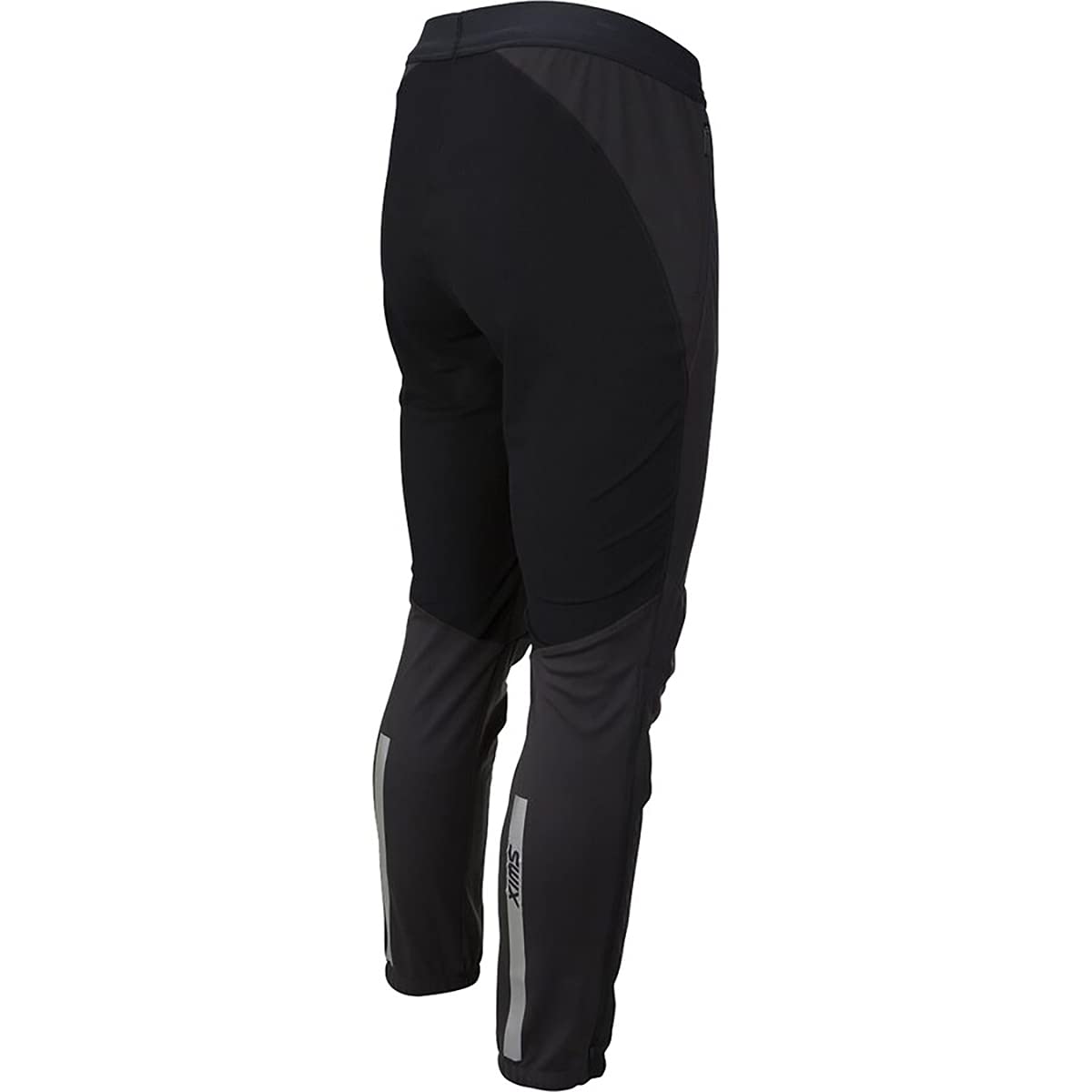 Swix Men's Cross Classic Layout Stretch Softshell Ski Pants, Phantom/Black, Small