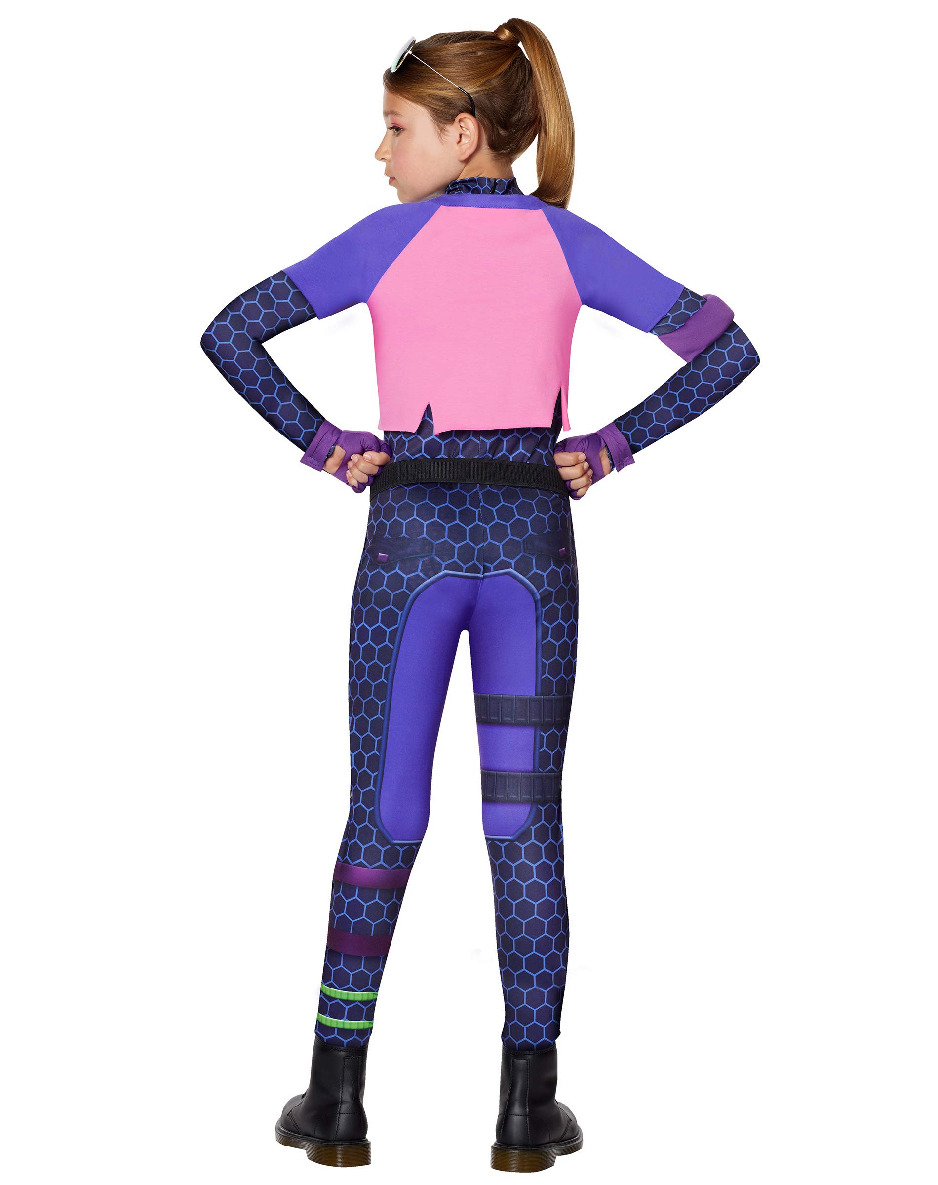 Spirit Halloween Kids Fortnite Brite Bomber Costume - XL