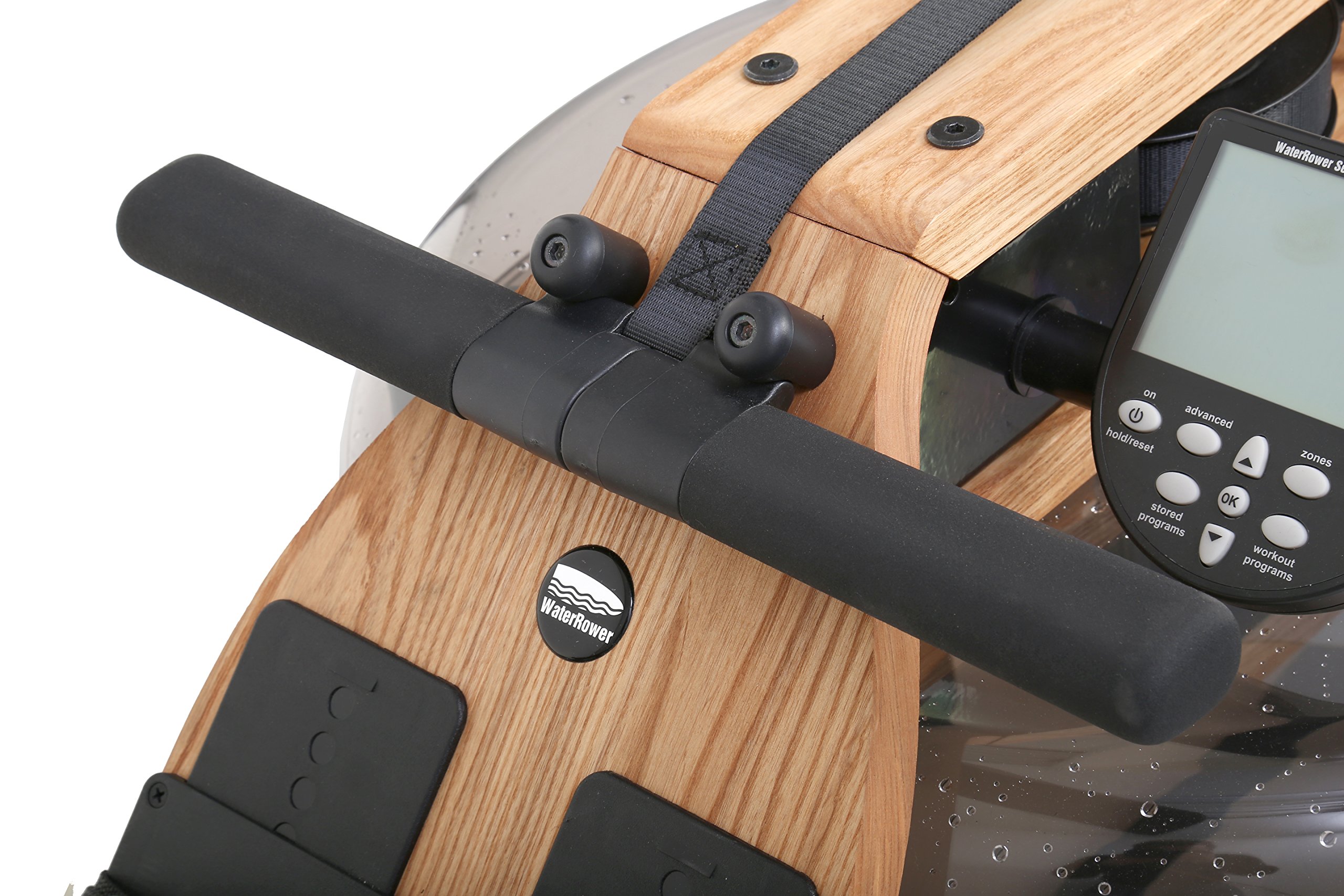 WaterRower Ash Rowing Machine with S4 Monitor | USA MADE | Original Handcrafted Erg Machine for Home Use & Gym | Best Warranty