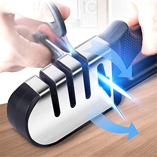 ZOUJIANGTAO Kitchen Knife Sharpener, Work Sharp And Professional Knife Sharpener, Sharpen and Polish Your Knives