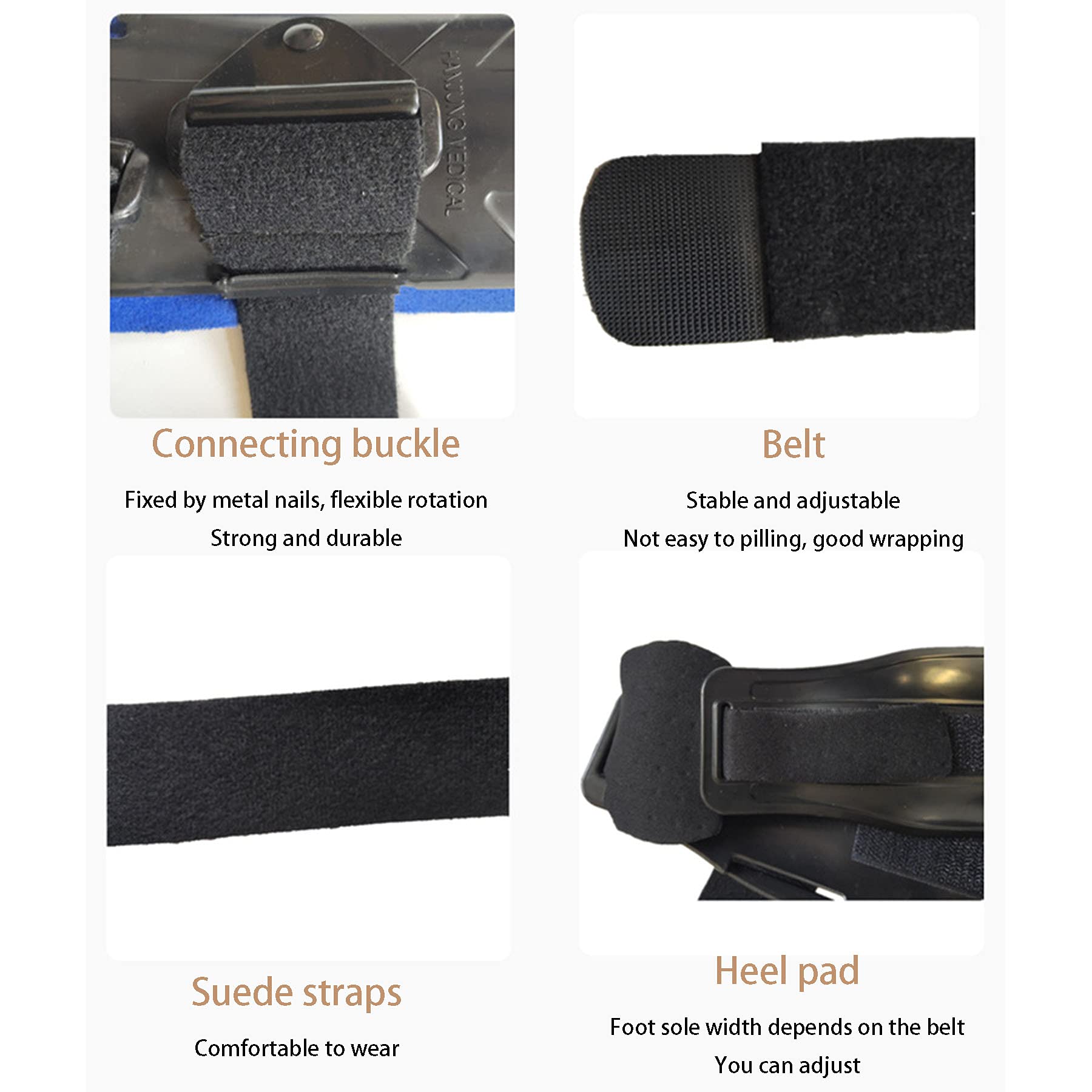 WILLQ Ankle Support Brace with Strap Ankle Stabilizer Support Lace-up Brace for Pain Relief Injury Recovery Strain or Sprain Resists Inversion and Eversion Normal Flexion Extension