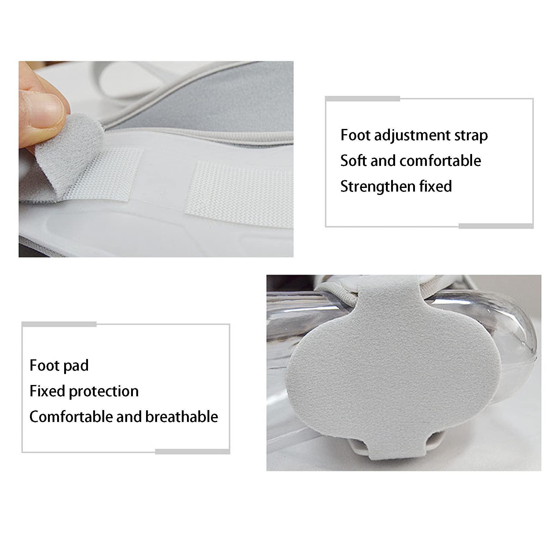 WILLQ Ankle Support Brace Ankle Stabilizer Support for Sprains Strain Tendonitis Sprained Ankle Injury Recovery Support and Injury Protection Brace for Pain Relief Adjustable Support