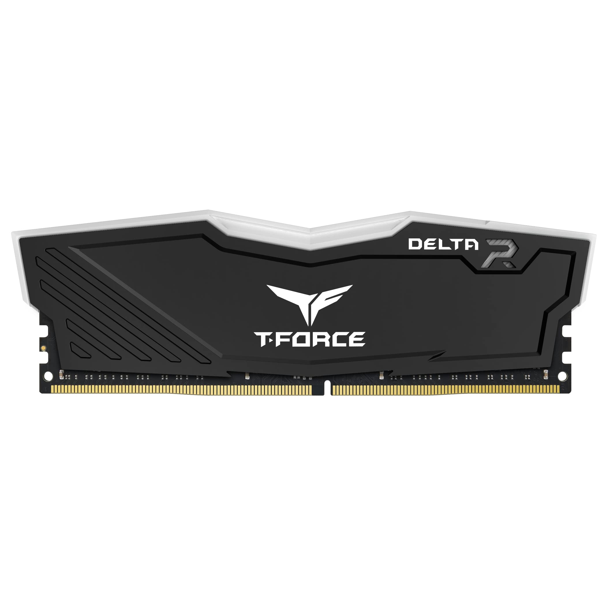 TEAMGROUP T-Force Delta RGB DDR4 32GB (2x16GB) 3600MHz (PC4-28800) CL18 Desktop Gaming Memory Module Ram Black - TF3D432G3600HC18JDC01