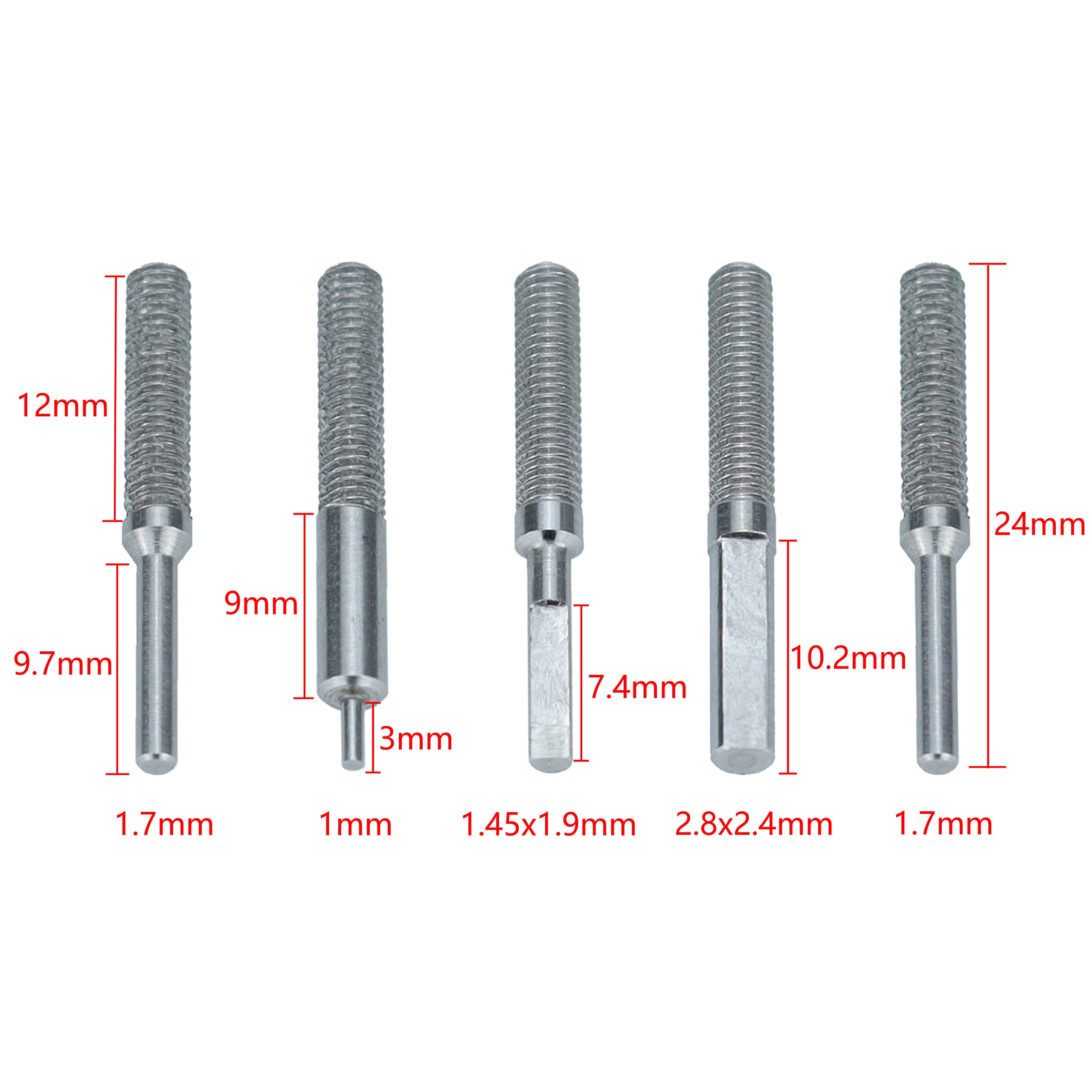 Stainless Steel Motor Gear Pinion Puller Remover Tools Set for RC Car Helicopter Boat Motor Pinion Parts Upgrade Repair Replacement Tool