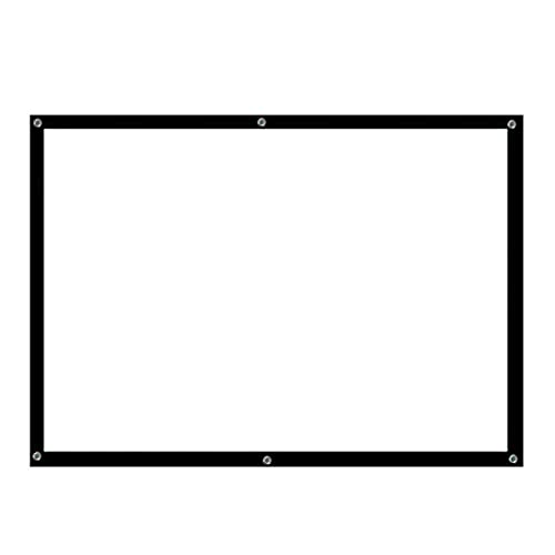 XDDCDH Projector Screen Simple Anti-Light Curtains 16: 9 Portable Home 3D Digital Pojector Curtain Projection Screen (Size : 84 inch)