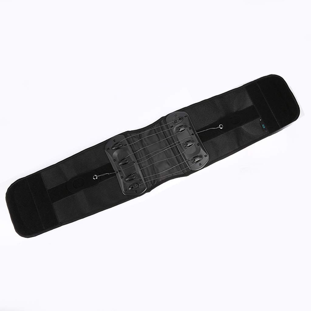TANGIST Adjustable Pull,lumbar Brace Belt For Pain Relief And Injury Prevention,Posture Therapy Sports & Work (Size : L)