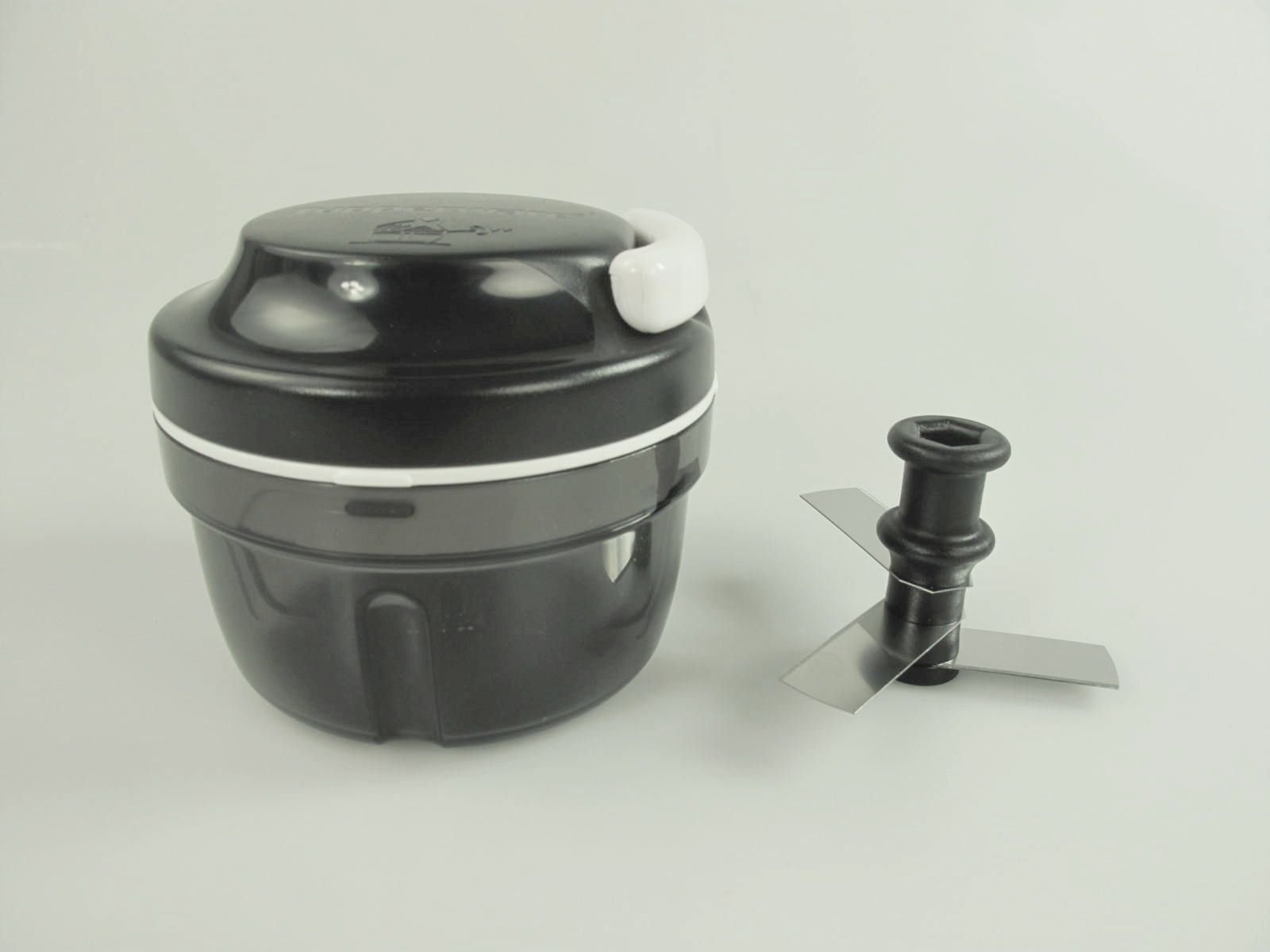 Tupperware Turbo Chef Herb Smart Chopper 300ml / 1.2 cup Black