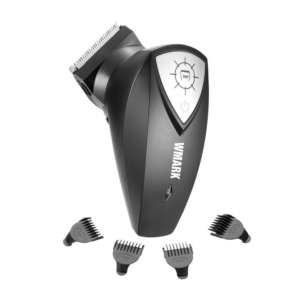 WMARK Do-it-Yourself Cordless Hair Clippers with 4 Guid Combs