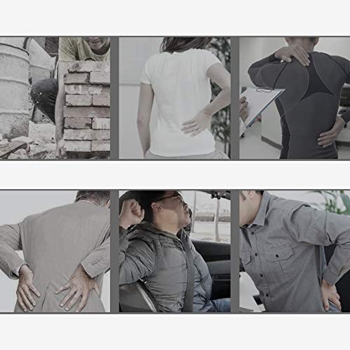 TANGIST Lumbar Brace Lower Back Support, Self-heating Magnet Therapy For Men Women Relief Pain & Prevent Injury,Breathable (Size : L)