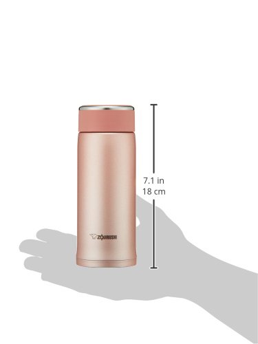 Zojirushi Stainless Steel Mug, 16-Ounce, Pink Gold