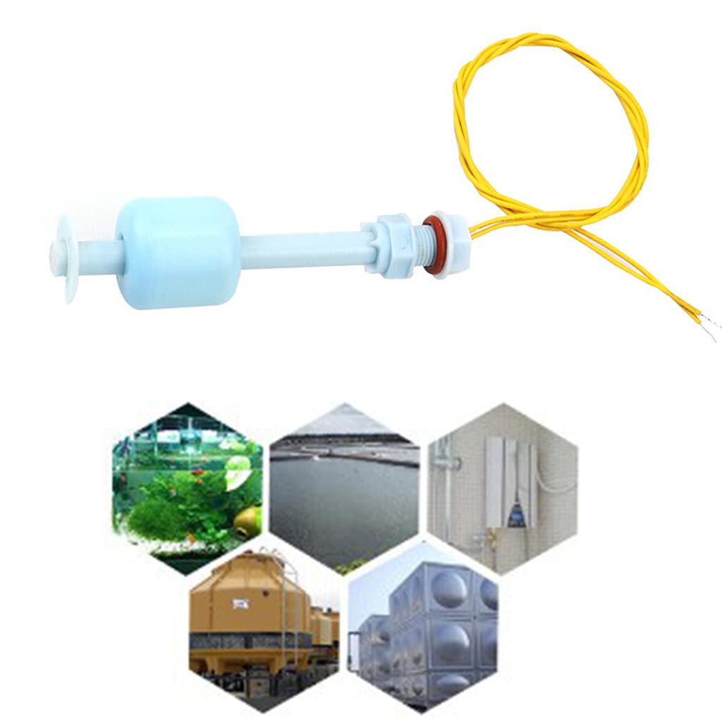 Water Level Sensor Vertical Mounting Plastic Ball Float Switch Liquid Controller Fish For Tank Water Liquid Control Liquid Controller