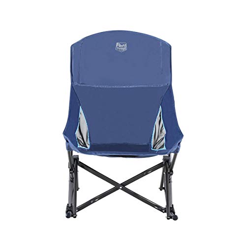 Timber Ridge Capsule Quad Folding Rocker Compact Rocking Camping Chair, 22.83βW x 20.47βD x 18.5β/33.07H, Blue