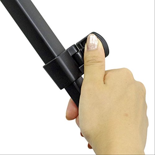Velbon EXUP-300 Monopod 409300 4-Stage Lever Lock Leg Diameter 0.8 inch (20 mm) Small, Head Sold Separately, Base Diameter 1.1 inches (28 mm), Aluminum Legs