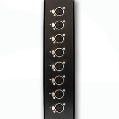 Seismic Audio - SASH-8x20 - 8 Channel XLR Send Sub Snake Cable - 20 Feet