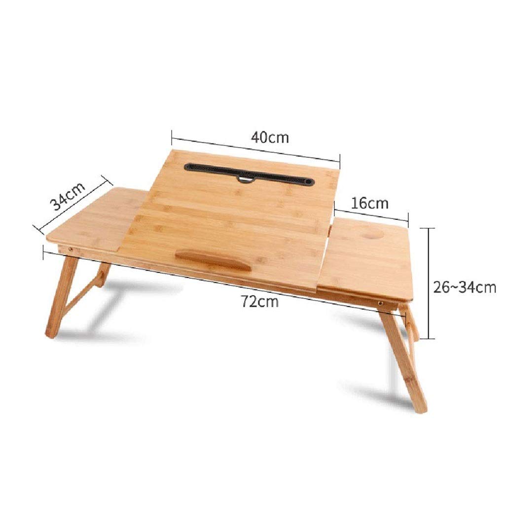SCKTFS Lap Desk Bed Desk for Laptop with Built in Mouse Pad Adjustable Laptop Stand for Bed, Writing Desk, Lap Desk, Laptop Desk, Tray Table Tilting Shelf