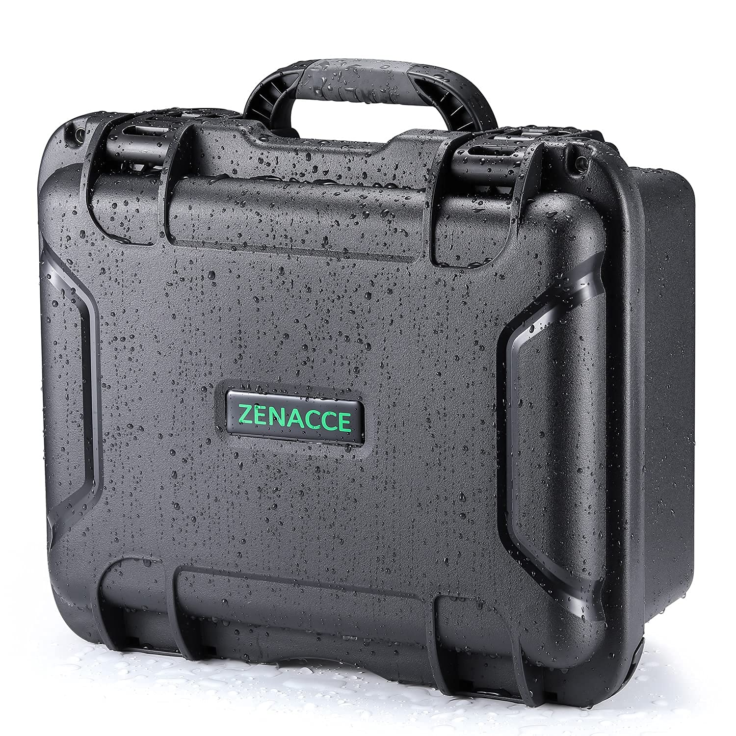 ZENACCE Waterproof Hard Case Compatible with Xbox Series X case, Travel Carrying Case Holds Xbox Series X Console, Wireless Controllers, Cables and Other Accessories