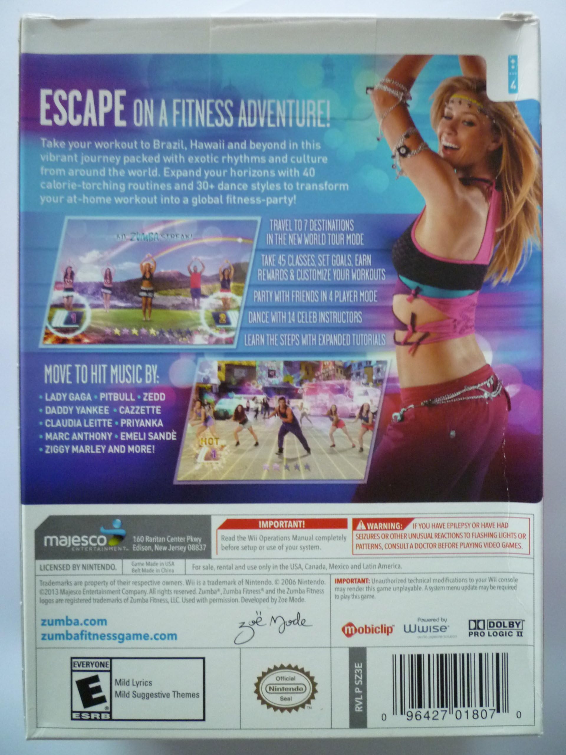 Zumba Fitness World Party - Nintendo Wii