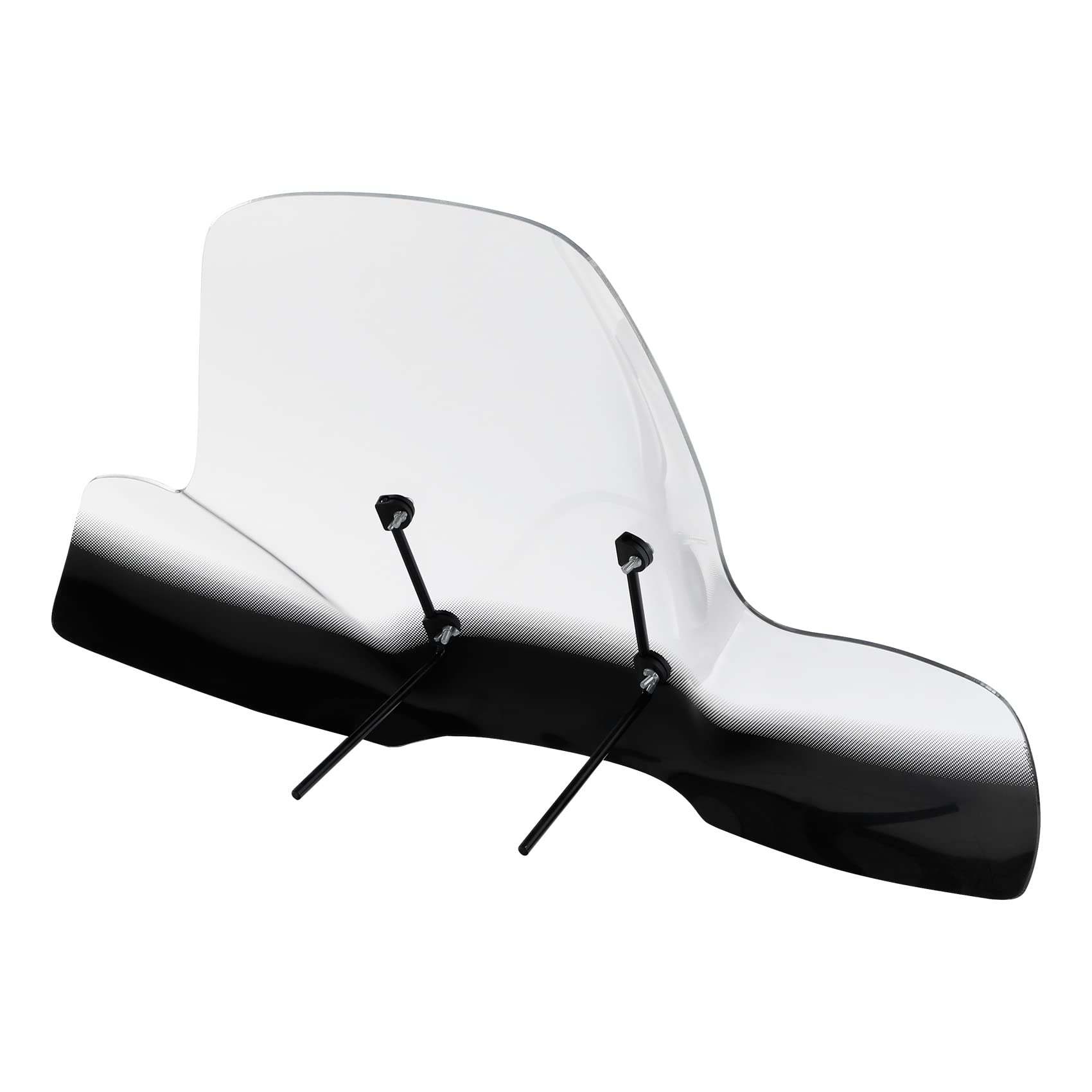 XMT-MOTO Large ATV Windshield fits for Harley Davidson all models 1970-2013(To fit Polaris, Arctic Cat, Honda Yamaha, Can-Am and Kawasaki ATVs)