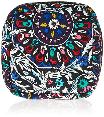 Vera Bradley Women's Mini Jewelry Organizer Case, Stained Glass Medallion, One Size