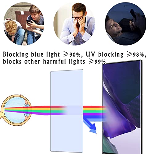 Vaxson 2-Pack Anti Blue Light Screen Protector, compatible with Panasonic Strada F1X PREMIUM10 CN-F1X10BGD 10" TPU Film Protectors Sticker [ Not Tempered Glass ]