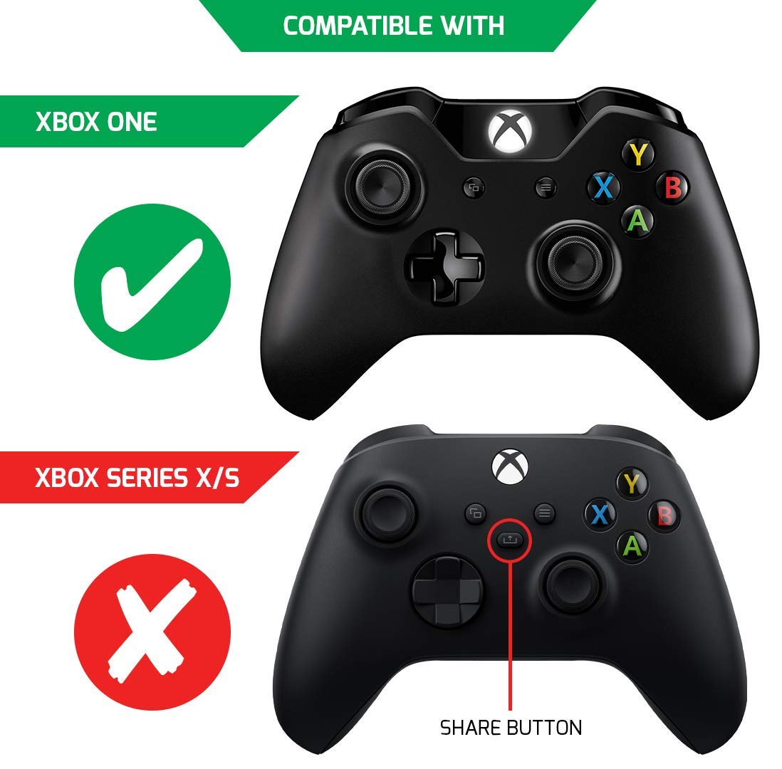 Venom Twin Docking Station with 2 X Rechargeable Battery Packs - Black - Xbox One