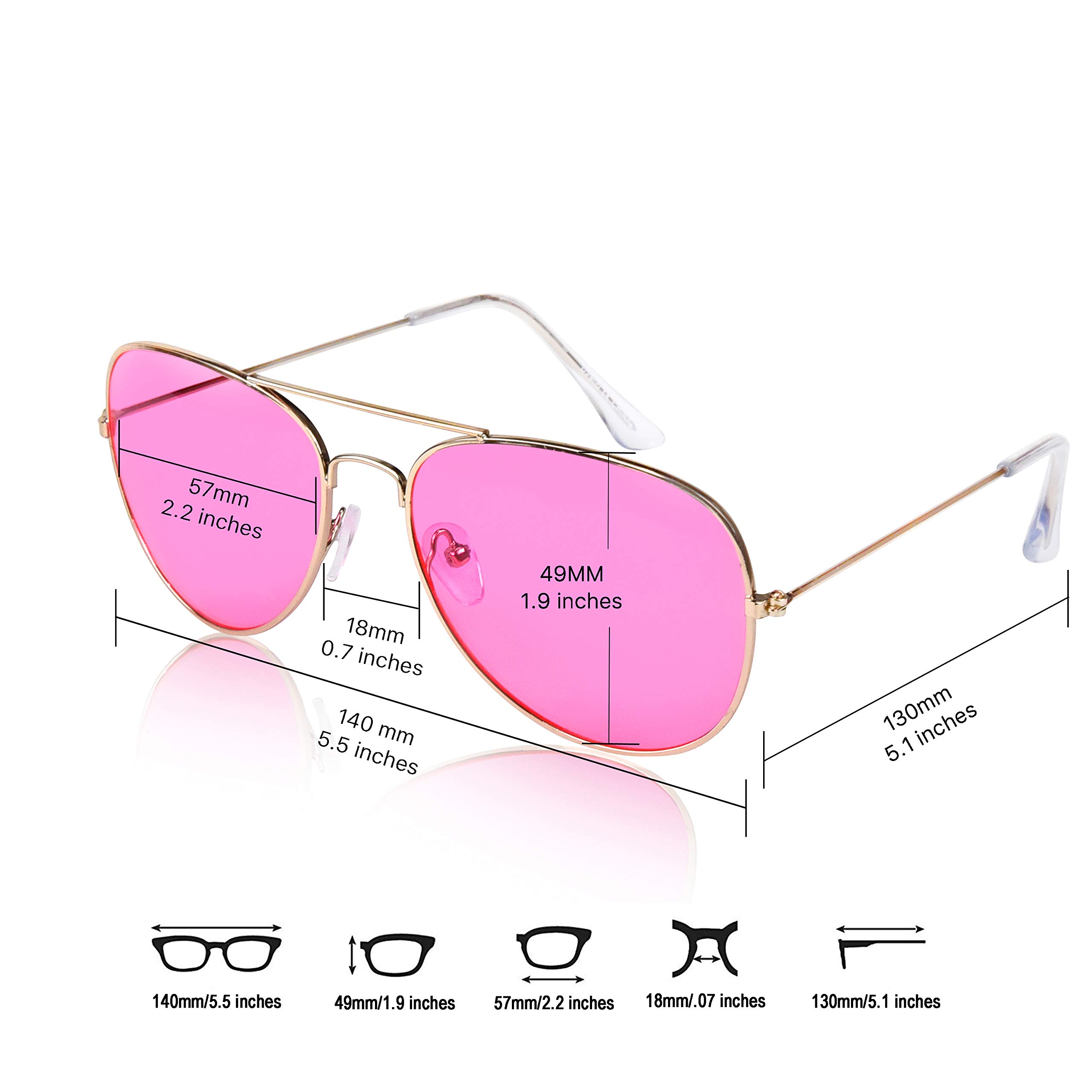 Woman’s Womens Police Fashion Sunglasses Cool Gold Red Accessories Women Baddie