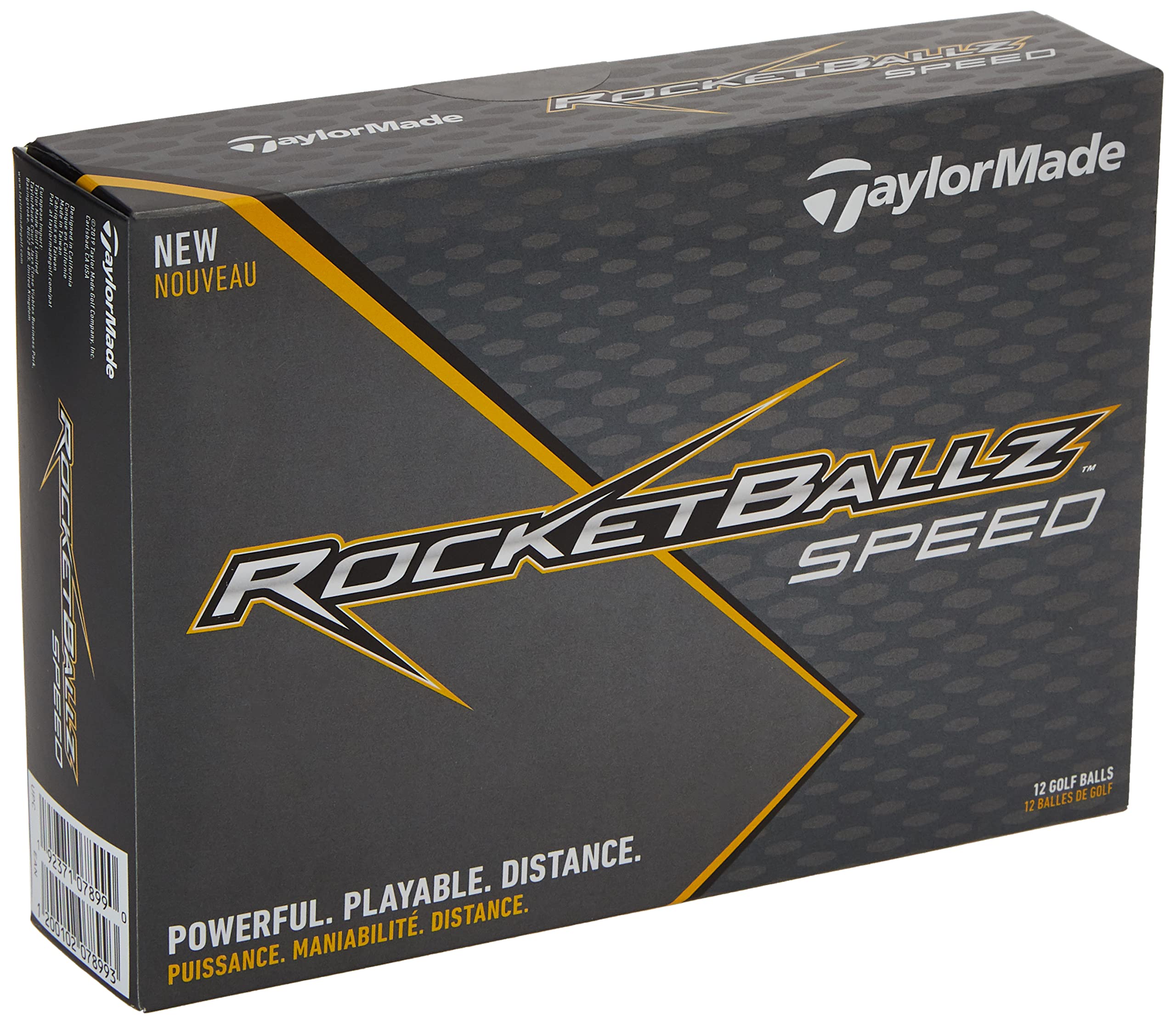TaylorMade Rocketballz Speed Golf Balls (Two Dozen)