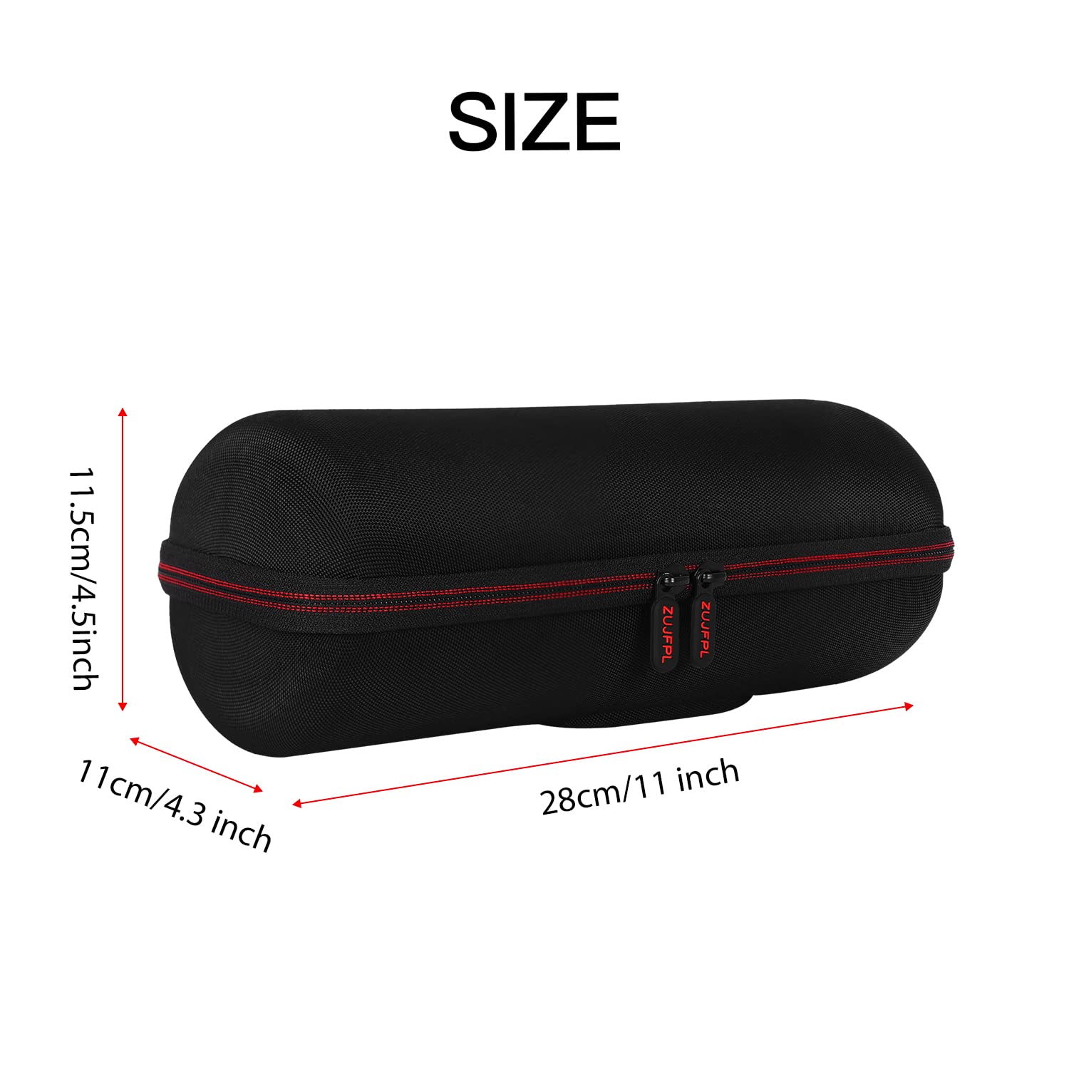 ZUJFPL EVA Hard Case for JBL Charge 5 / Charge 4 Bluetooth Portable Speaker,Fit for JBL Charge 4 / Charge 5 Premium Travel Protective Carrying Storage Bag