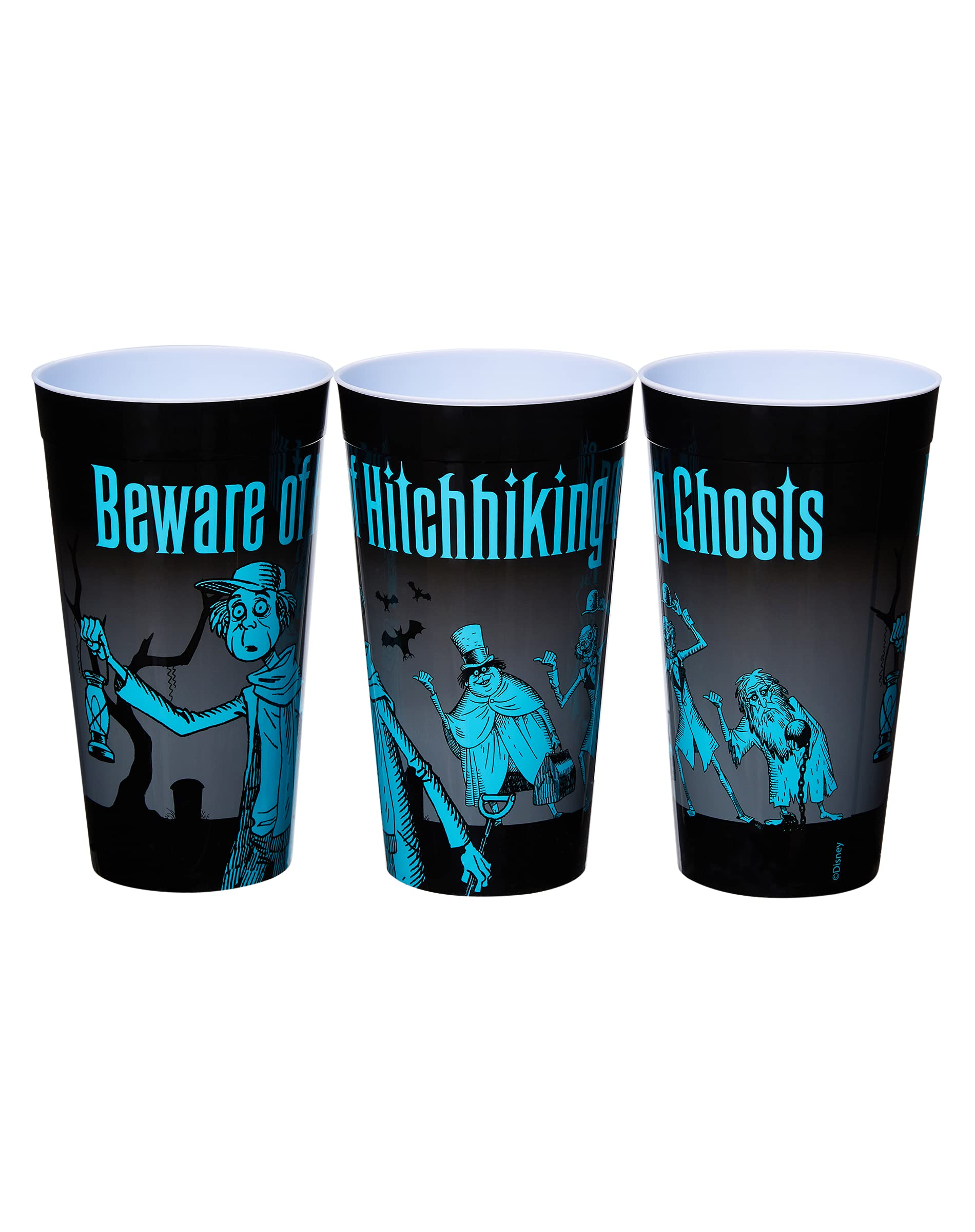 Spirit Halloween Disney The Haunted Mansion Carnival Cup and Mini Glass Set